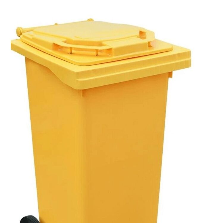 Уличный контейнер для мусора Napochim 100597049 240L (Yellow) купить в ...