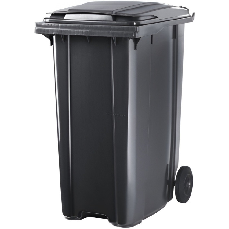 Container de gunoi stradal Uniplast HE 360L (Black) cumpără în Chișinău ...