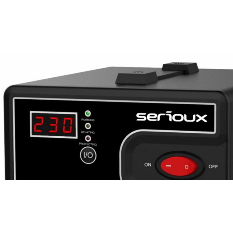 Стабилизатор напряжения Serioux SRXA-SV124-1500VA 900W купить в ...