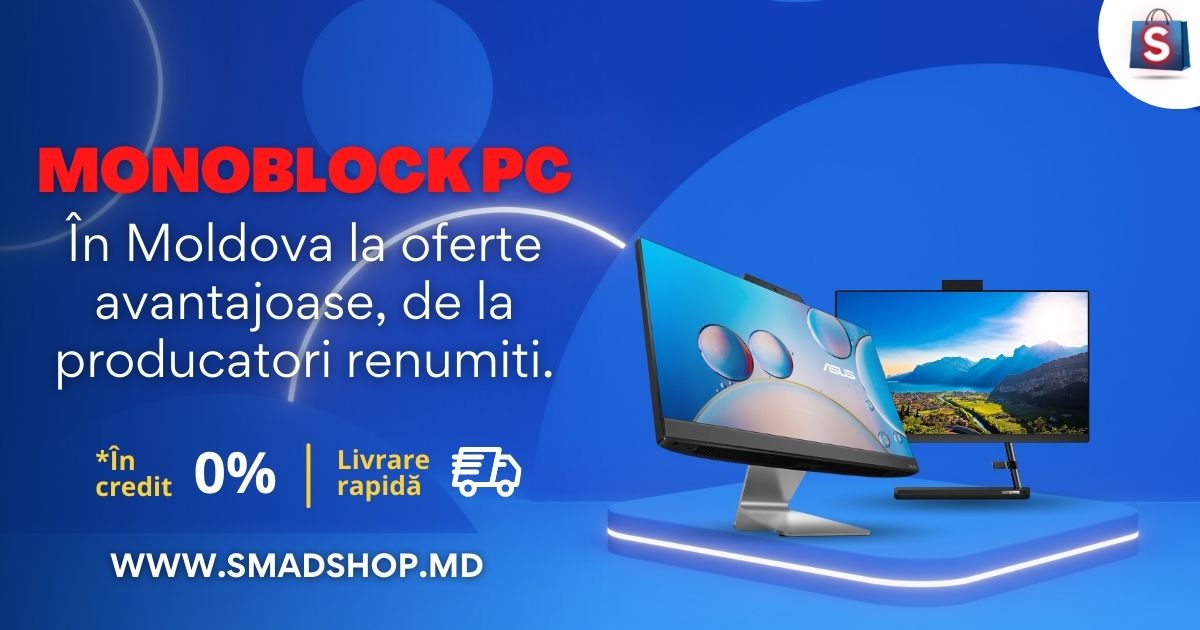 Monoblock PC cumpără ieftin în Chișinău, Moldova | SMADSHOP.MD Lenovo