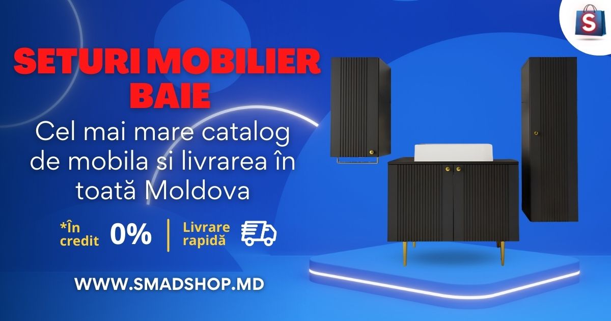 Seturi mobilier baie montare perete cumpără ieftin în Chișinău, Moldova ...