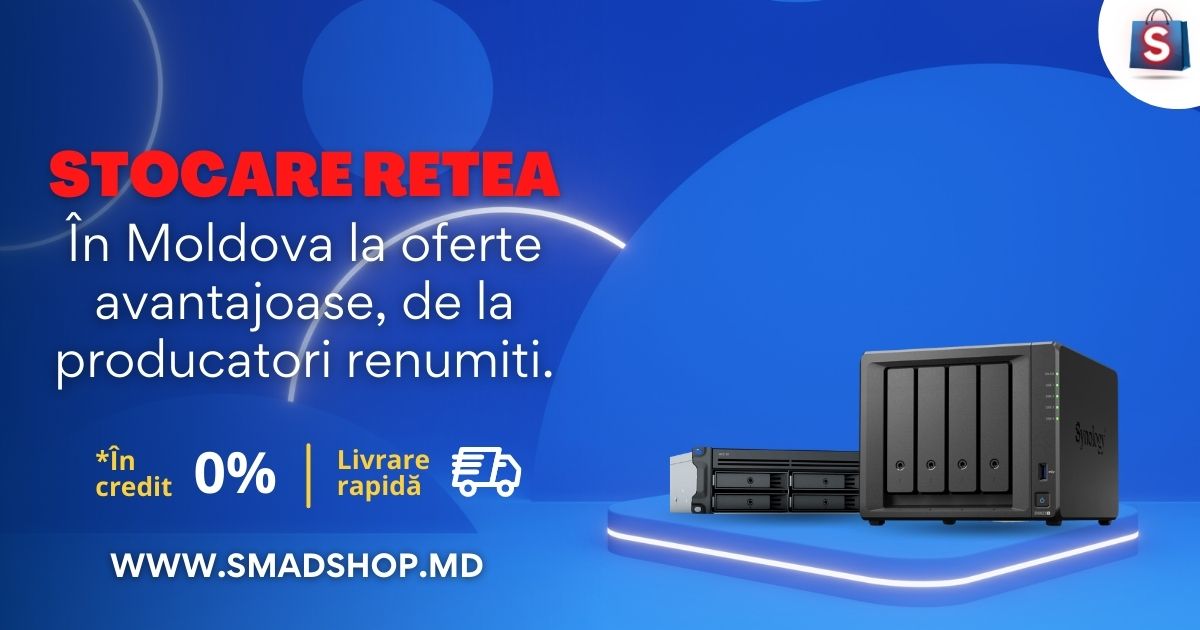 Stocare retea (NAS) cumpără ieftin în Chișinău, Moldova | SMADSHOP.MD ...